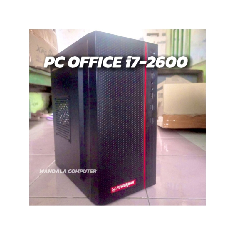 Jual Full set PC Rakitan Office | Cpu intel Core I7 2600 | Ram 8gb 16gb | SSD HDD | Monitor 19 ...