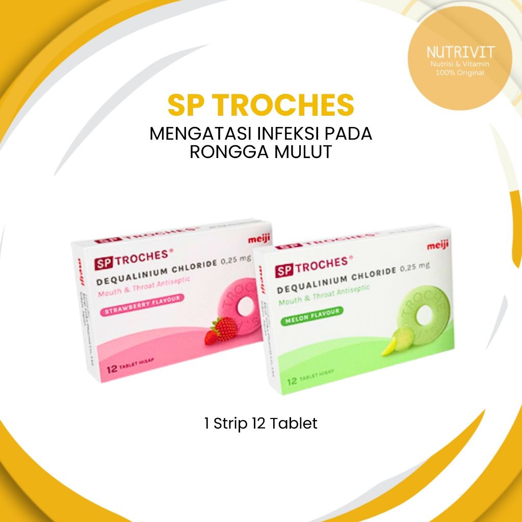 Jual Sp Troches / Troces Meiji - Tablet Hisap Antiseptis | Shopee Indonesia