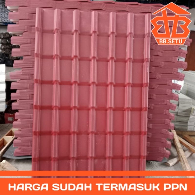 Jual Atap Genteng Upvc Dr. Shield Tile RF 960 | Shopee Indonesia