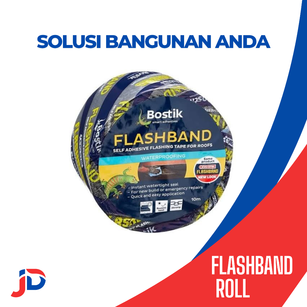 Jual LEM TALANG FLASHBAND ROLL / LAKBAN PENAMBAL PENUTUP BOCOR ATAP ...