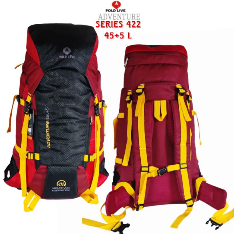 Jual Tas Carrier Tas gunung Tas Hiking Tas Mendaki Bagpack carrier 45 ...