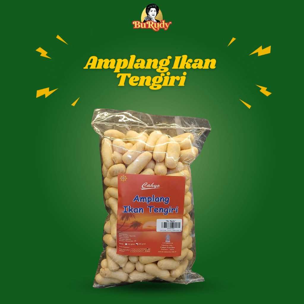 Jual Amplang Ikan Tengiri 250gr | Shopee Indonesia
