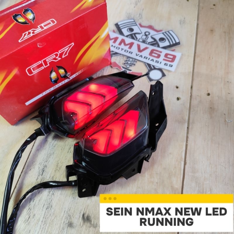 Jual LAMPU SEN LED NMAX NEW CR7 SEIN LED NMAX NEW 2020-2022 | Shopee ...