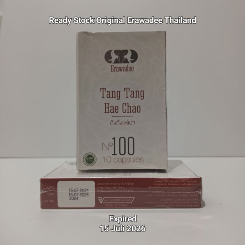 Jual Tang Tang Hae Chao Erawadee Thailand Asli 100% Original | Shopee ...