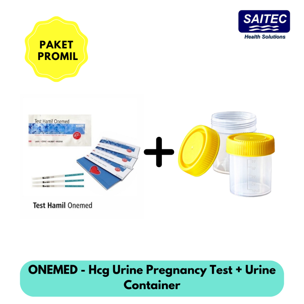 Jual PAKET BUNDLING 1 HCG Urine Pregnancy Test + 1 Urine Container ...