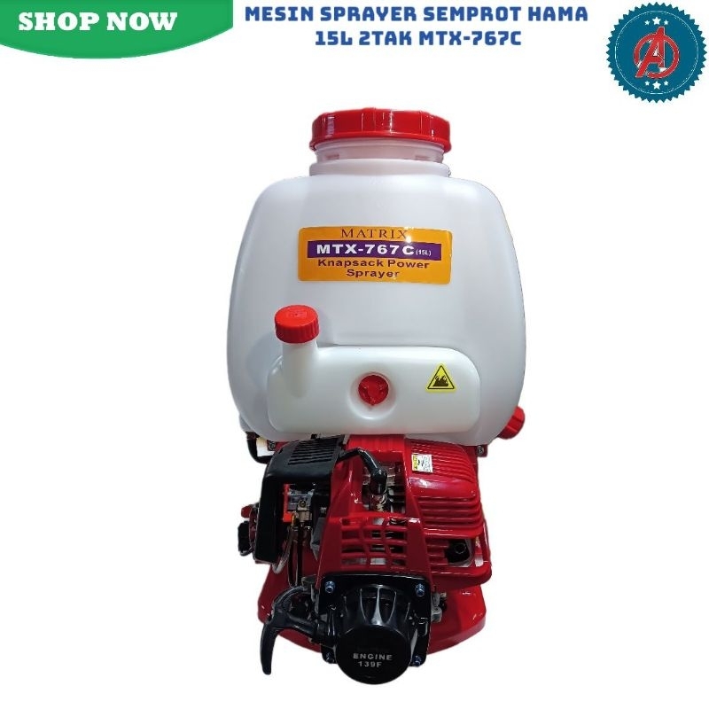 Jual Matrix - Mesin Sprayer Semprot Hama Gendok 15 Liter 2 Tak MTX-767C ...