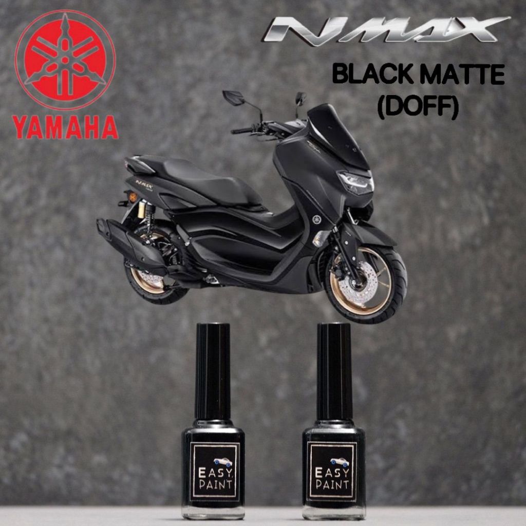Jual Cat Oles Motor Black Metalic Matte Doff Yamaha NMAX Hitam Metalik ...