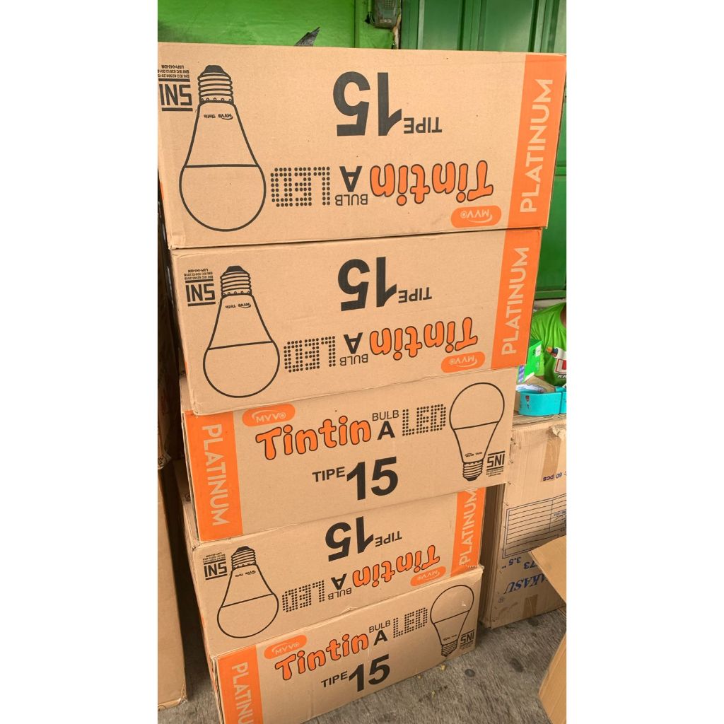 Jual Lampu LED Tin-Tin Platinum Bulb 1 Dus GARANSI | Shopee Indonesia