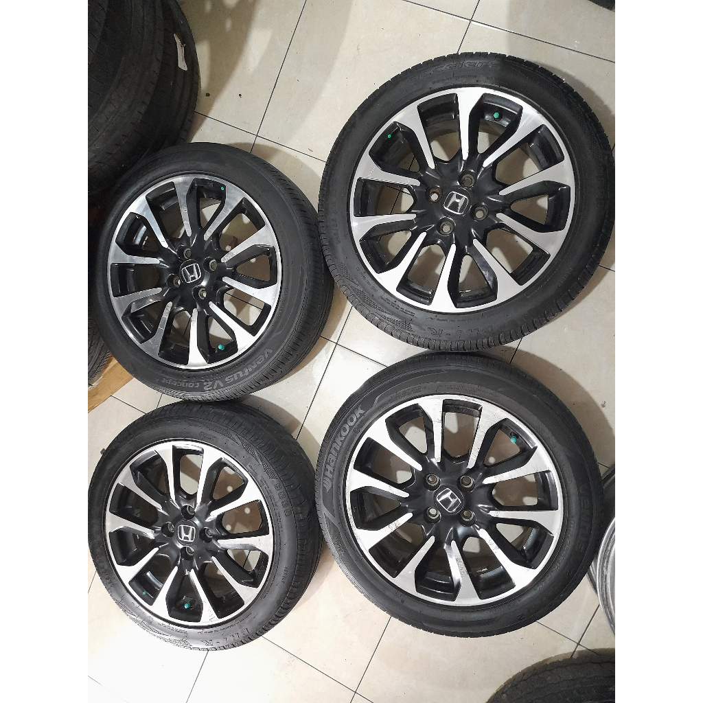 Jual Velg bekas ori jazz GK5 ring 16 & ban 185/55 2021 (2) 2022 (2) | Shopee Indonesia