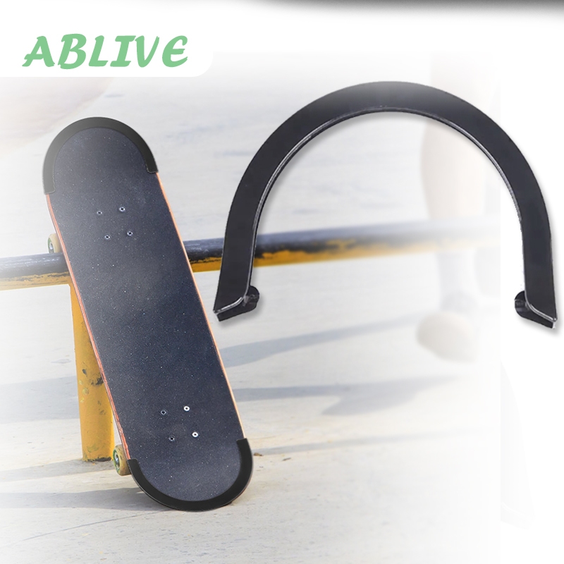 Jual Skateboard Deck Guard Protector U Rubber Bump Longboard Board ...