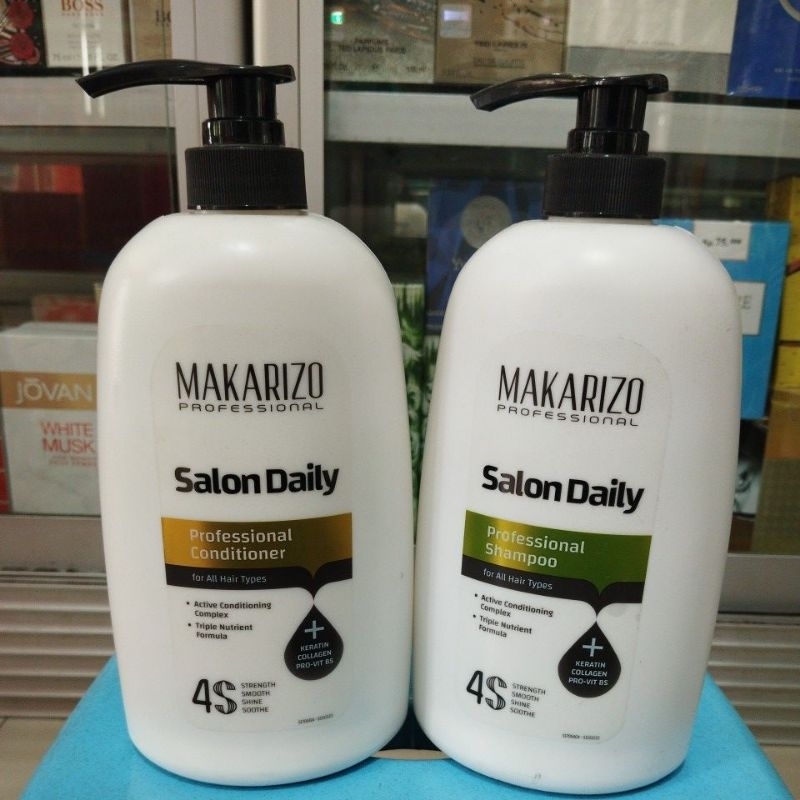 Jual MAKARIZO PROFESIONAL SALON DAILY SHAMPOO/CONDITIONER 950ML ...