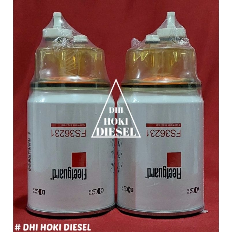 Jual FS36231 / FS 36231 / FS-36231 Fuel Filter Fleetguard ( + Bowl ...