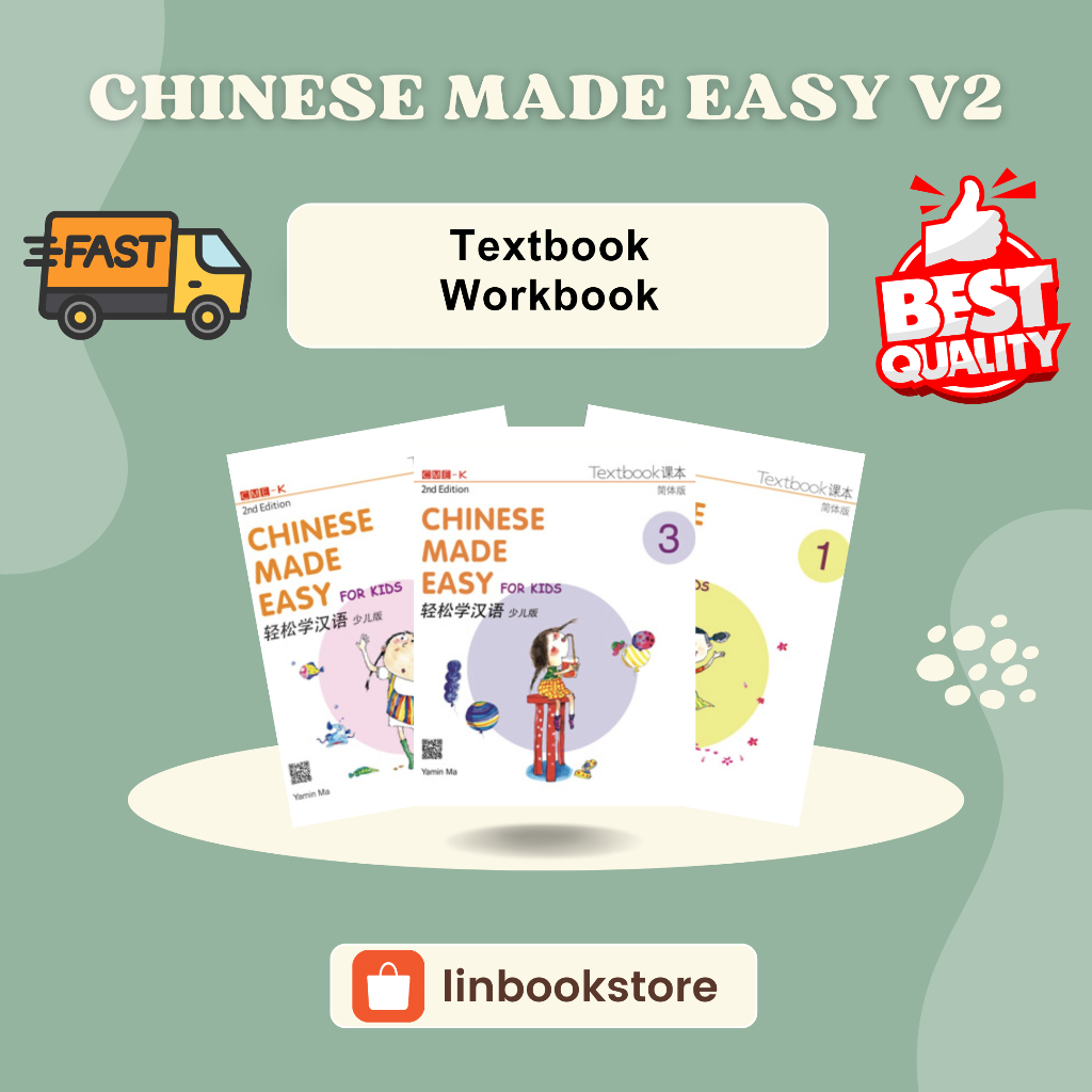 Jual Chinese Made Easy V2 Textbook and Workbook | Shopee Indonesia