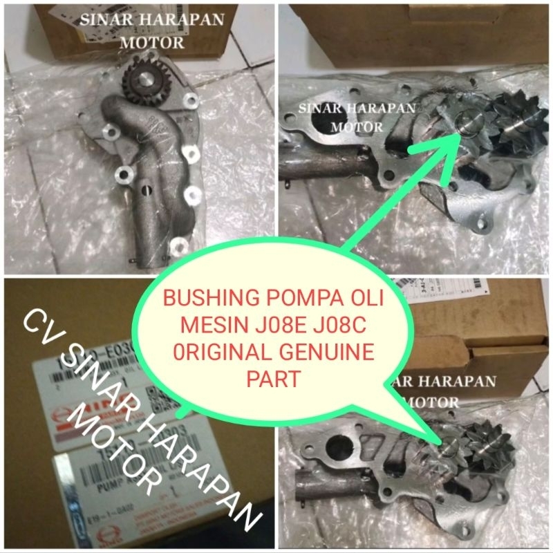 Jual BUSHING POMPA OLI HINO 500 DUMP TRUCK TRONTON BUSHING OIL PUMP ...