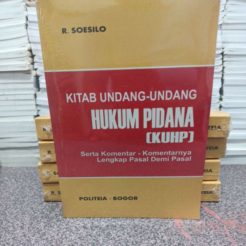 Jual kitab undang undang Hukum Pidana (KUHP) | Shopee Indonesia