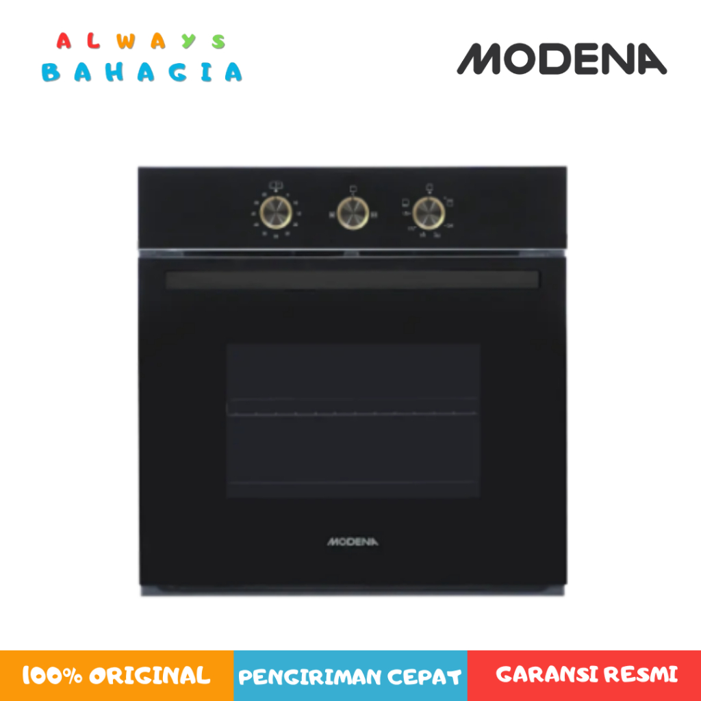 Jual MODENA BO 0662 BABK built-in oven tanam gas 60 liter new model ...