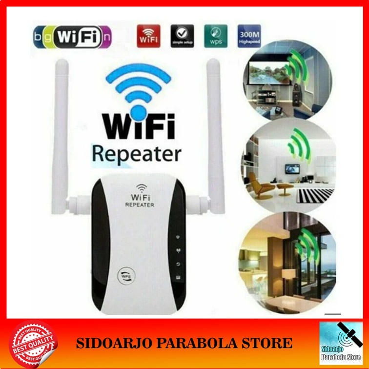 Jual Wifi Range Extender Router Repeater Amplifier Signal 300Mbps ...