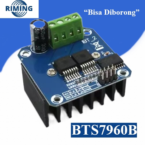 Jual MOTOR DRIVER BTS7960 BTS7960B 43A HIGH CURRENT MODUL | Shopee ...