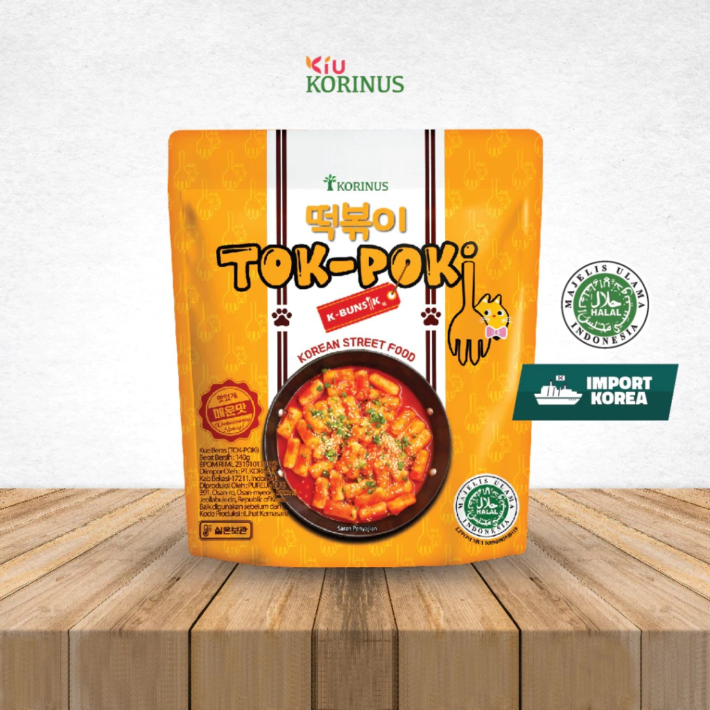 Jual Bunsik Tokpoki / Tteokbokki / Toppoki / Tok-Poki Pedas instan ...