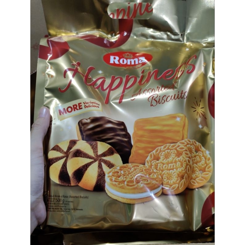 Jual Roma Happiness Assorted Biscuits | Shopee Indonesia