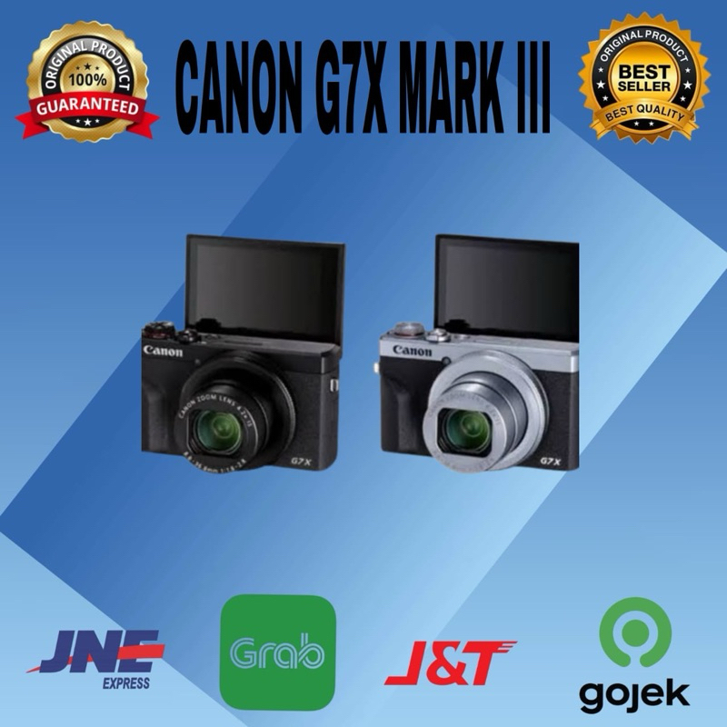 Jual camera canon powershot g7x mark III/g7x mark III - distributor,camera only | Shopee Indonesia