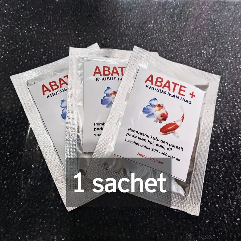 Jual Abate plus obat ikan koi dan ikan hias membasmi parasit dan kutu ...