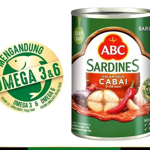 Jual Sarden ABC 155G | Shopee Indonesia