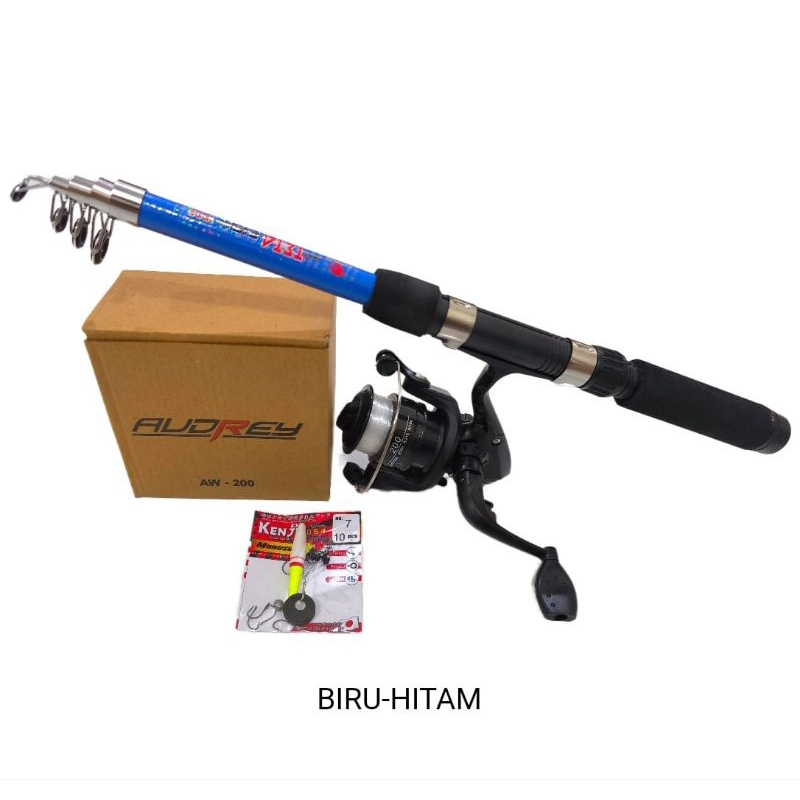 Jual 1 Set Pancing Komplit Reel + Joran Antena 150Cm + Assesoris ...