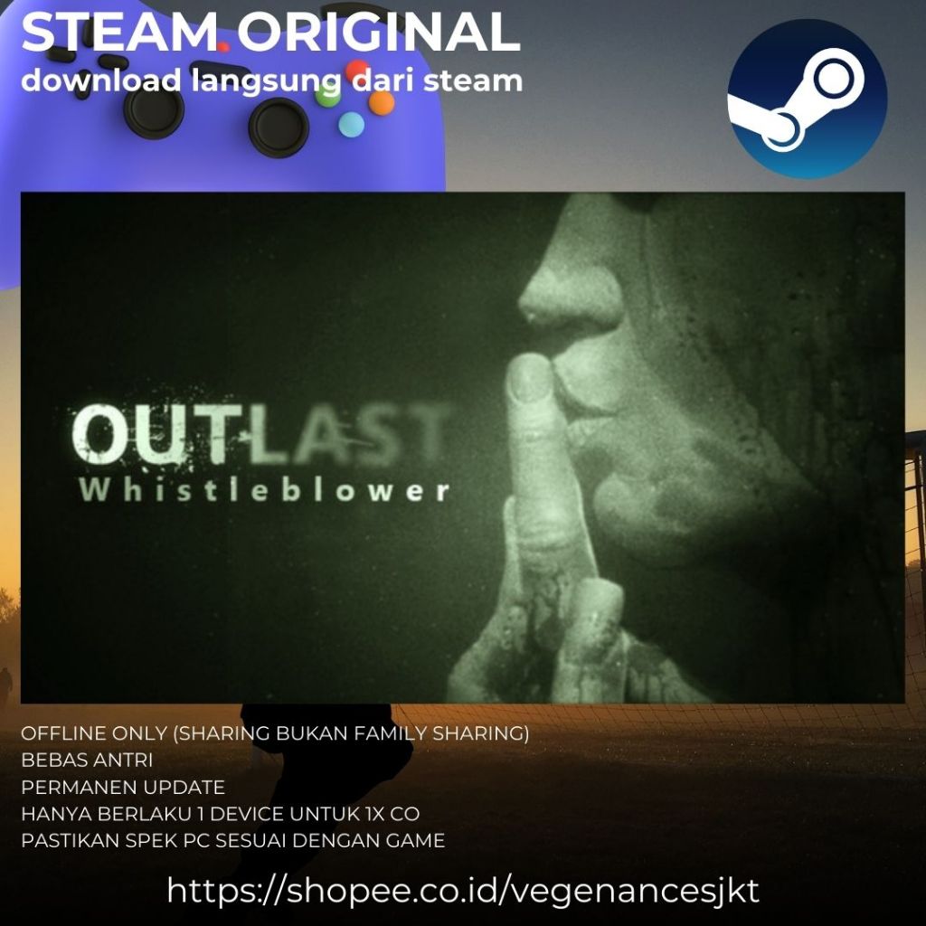 Jual Outlast Whistleblower DLC Outlast 1 + Whistleblower PC Game ...