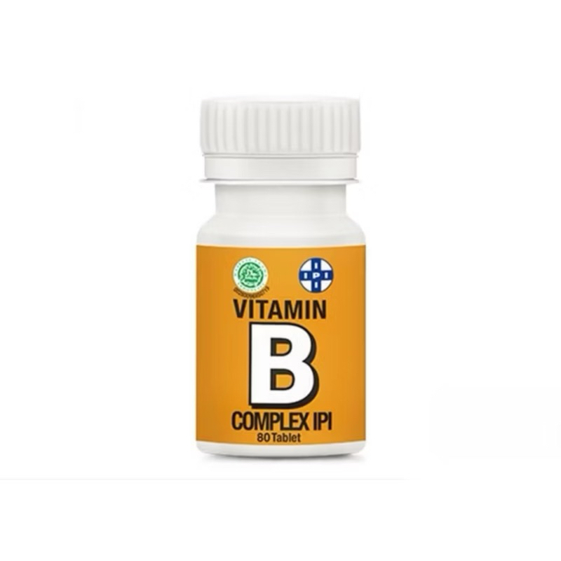 Jual VITAMIN B COMPLEX IPI - 80 TABLET | Shopee Indonesia