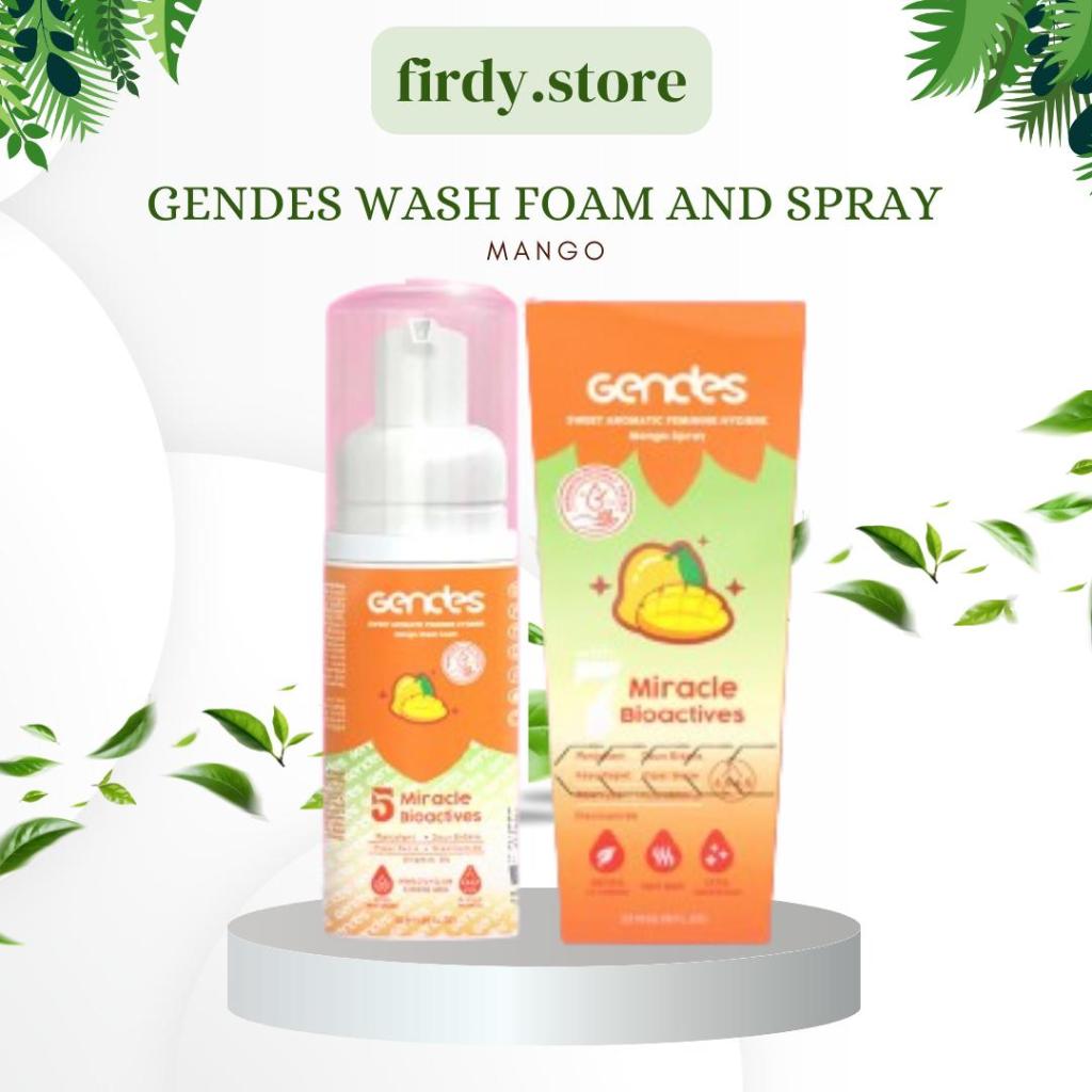 Jual Gendes Feminine Care Spray Mango + Wash Sweet Aromatic with Mango ...