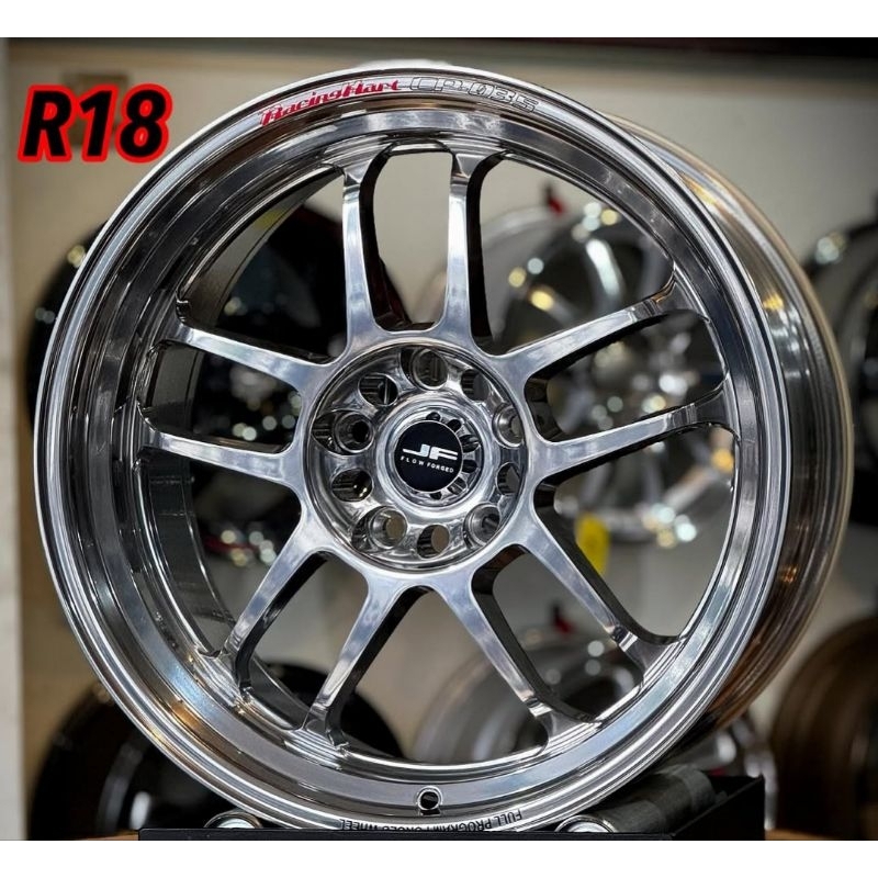 Jual velg mobil racing R18 RACING HART LEBAR 8,5 ET 40 RING 18 untuk mobil Innova Reborn ...