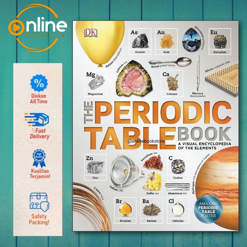 Jual The Periodic Table Book: A Visual Encyclopedia Of The Elements ...