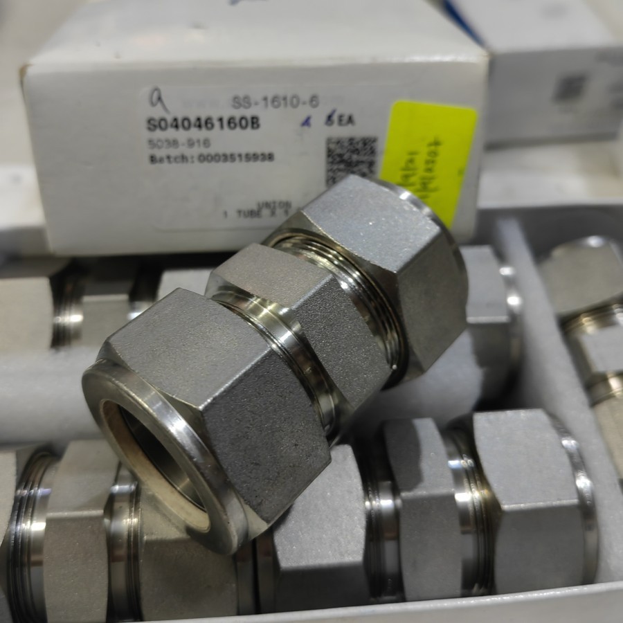 Jual Union Tube 1" OD SS316 Swagelok SS-1610-6 | Shopee Indonesia