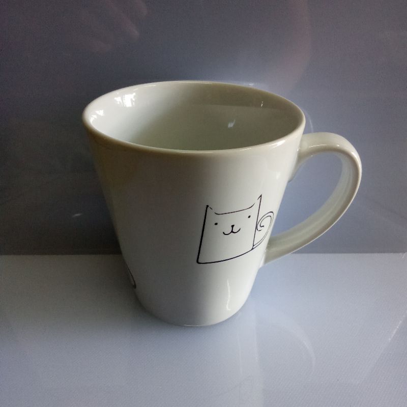 Jual Gelas Mug Keramik Motif Kucing 300 ml | Shopee Indonesia