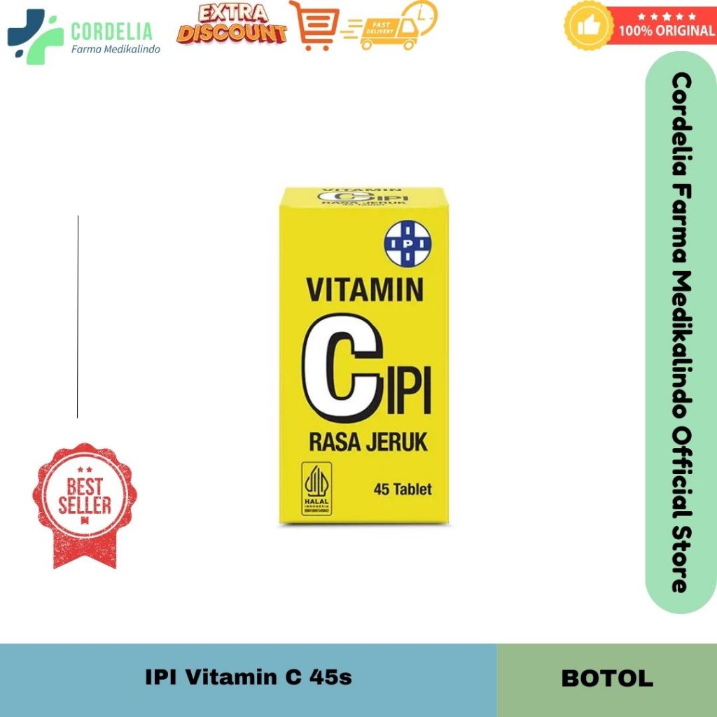 Jual IPI Vitamin C 45s | Shopee Indonesia
