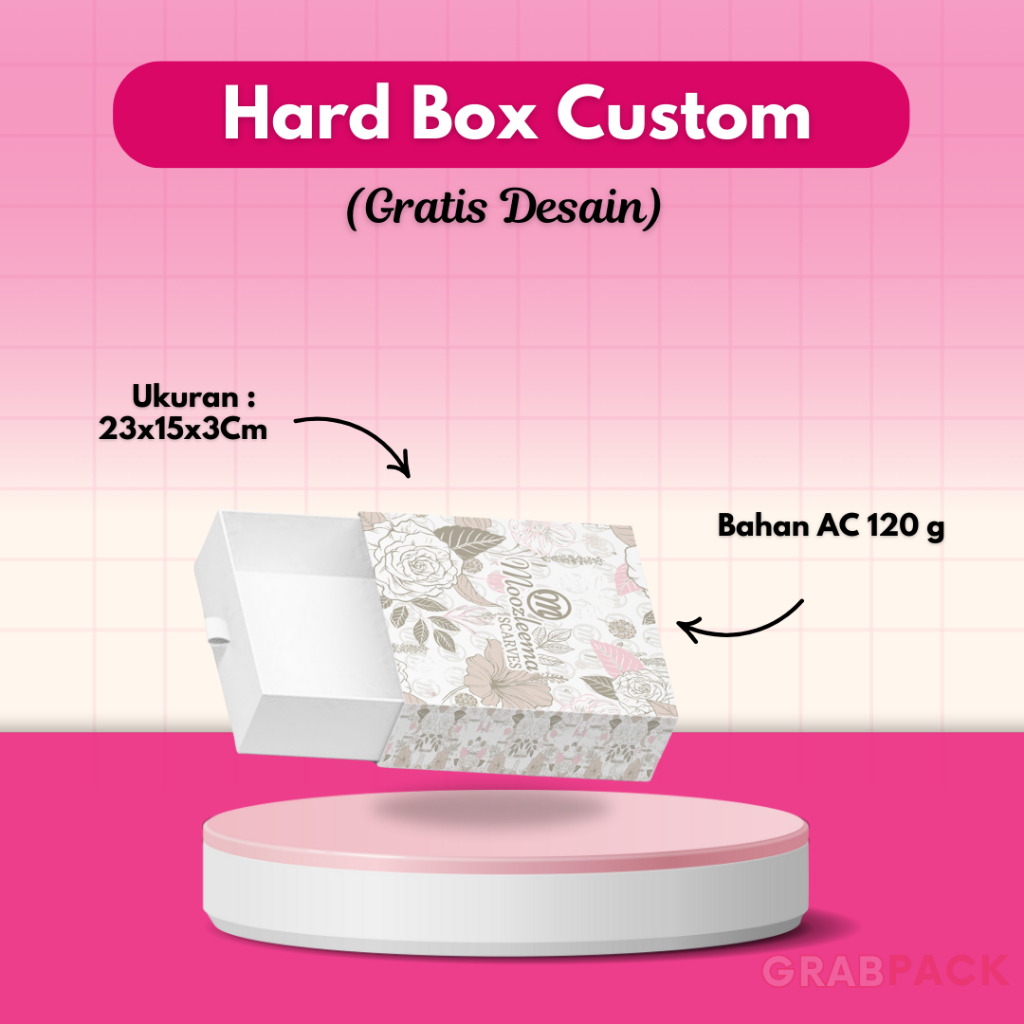 Jual Hardbox aesthetic model Slide Hard box packing unik Hampers ...