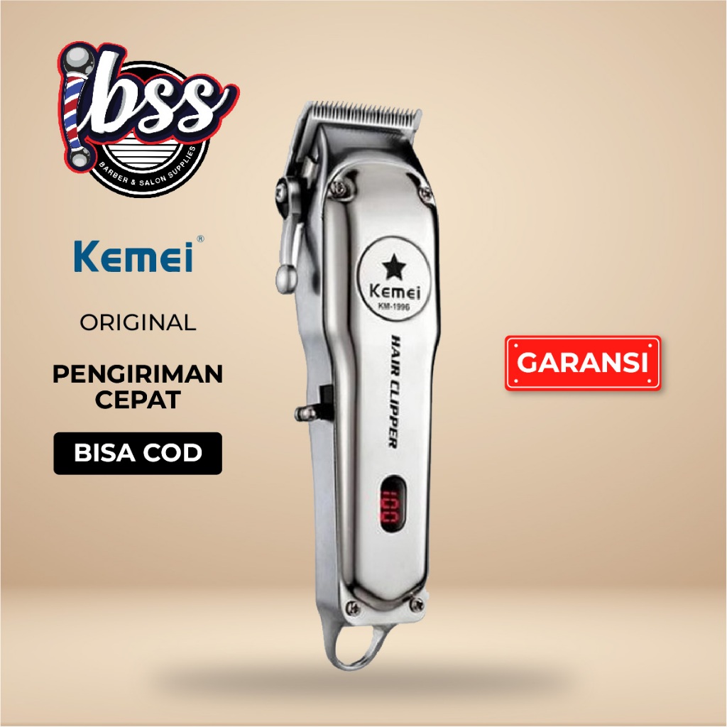 Jual KEMEI CLIPPER KM 1996 - Alat Cukur Professional / Alat Cukur Rambut / KEMEI ORIGINAL / IBSS ...