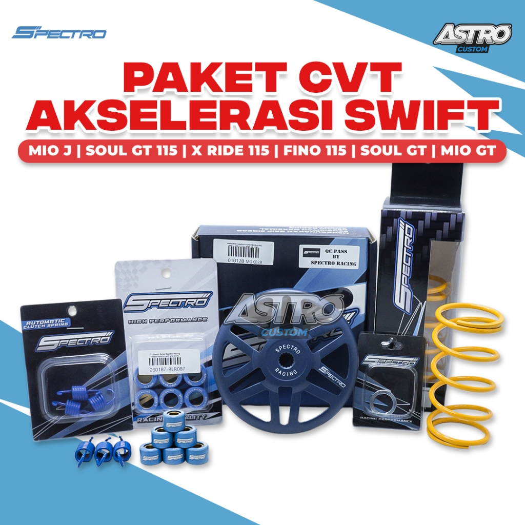 Jual Paket CVT Spectro Mio J Fino Xride Soul GT Mio GT 115 Mangkok ...