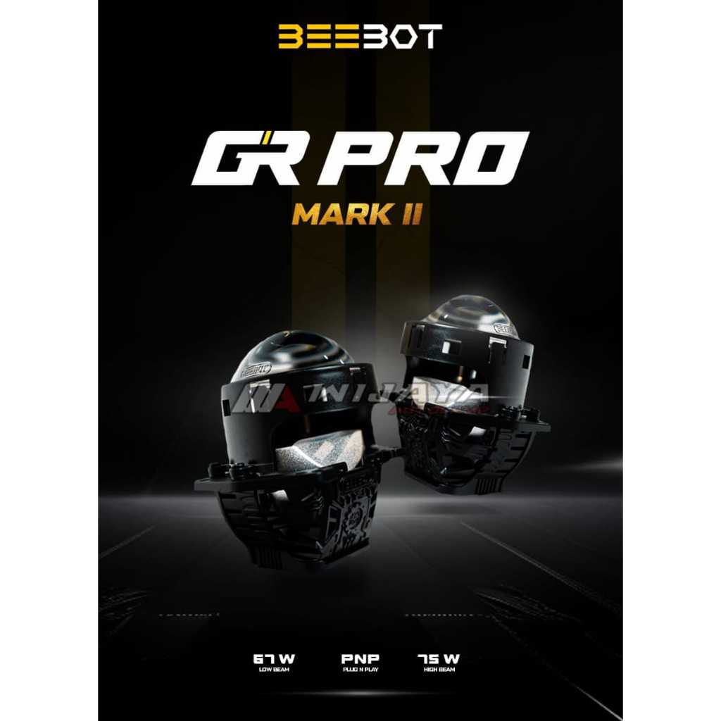 Jual PROJECTOR BI-LED GR PRO MK II BLUE LENS 3 INCH BEEBOT PLUG AND ...