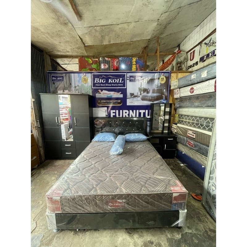 Jual PAKET KAMAR SET DIVAN STANDAR DAN KASUR OLYMBED NO1 NO2 garansi 10 ...