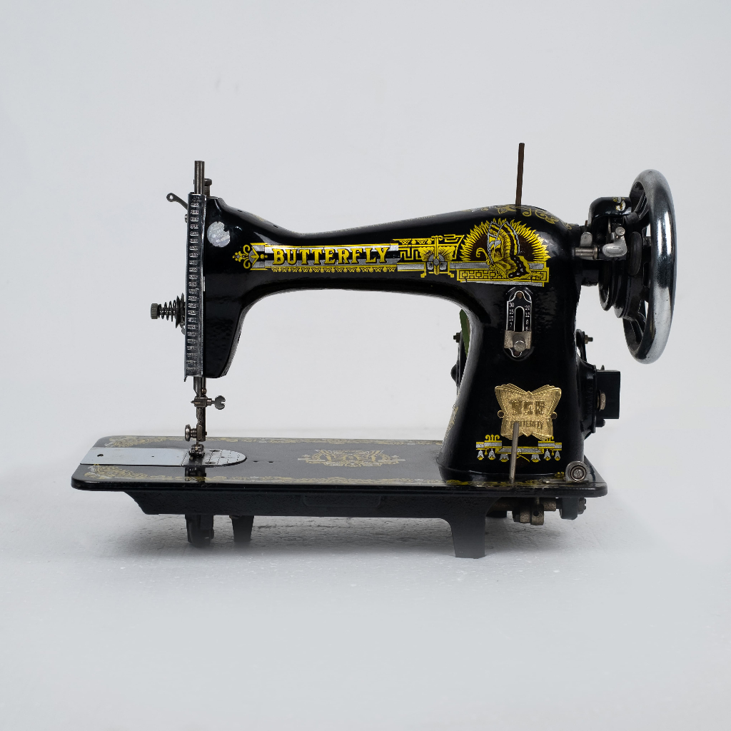 Jual Mesin Jahit Klasik Hitam Merek Butterfly JA-1 | Mesin Jahit Jadul ...