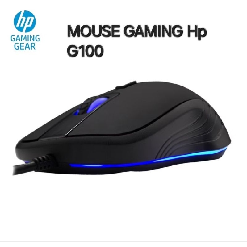 Jual Mouse Usb Gaming HP G100 | Shopee Indonesia