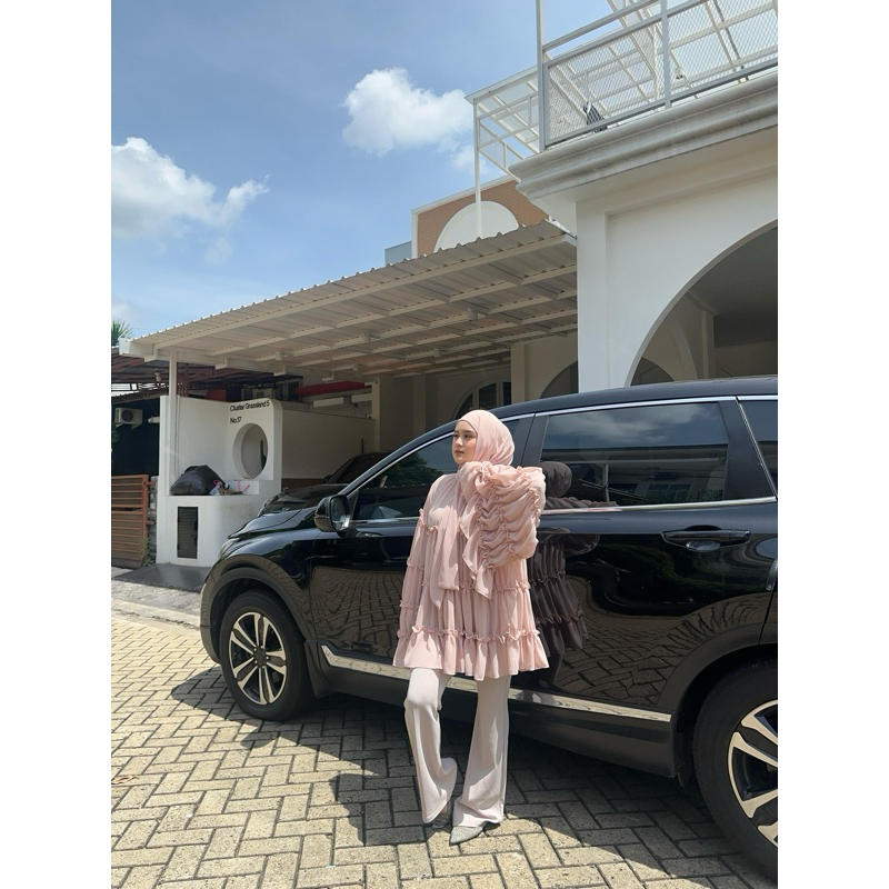 Jual Alifhia blouse ( Atasan free hijab pashmina )RAYA SERIES | Shopee ...