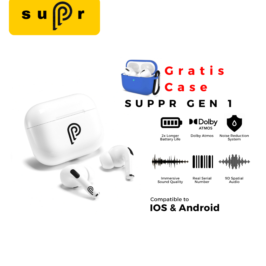Jual Headset TWS Pro Wireless Charging Case TWS IMEI Detect Final ...