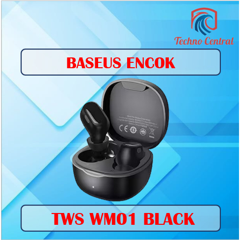 Jual HEADSET BASEUS ENCOK TWS WM01 BLACK | Shopee Indonesia