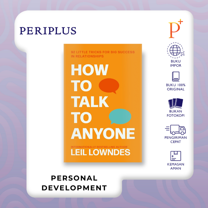 Jual How to Talk to Anyone by Leil Lowndes - 9780722538074 | Shopee Indonesia