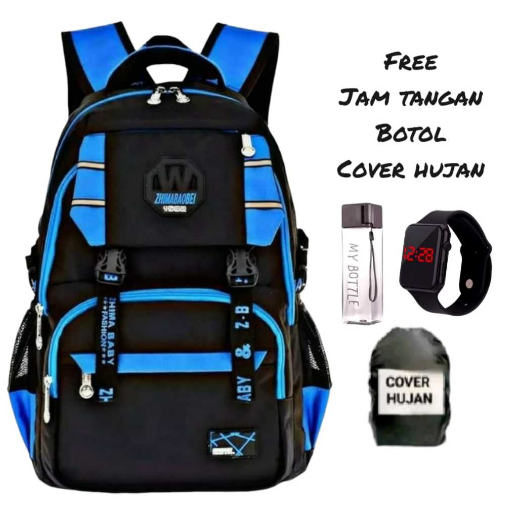 Jual Tas Sekolah Anak Laki Laki/ Tas Ransel Sekolah Anak TK Dan SD Kelas 123/ Tas Sekolah Anak ...