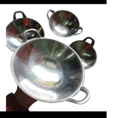 Jual kuali mini alumunium poles anti lengket wajan cucur citakan ape ...