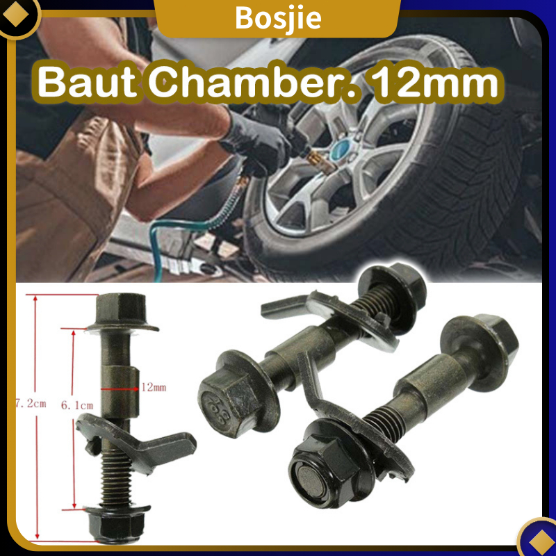 Jual 2PCS Baut chamber spooring/Baut Chamber 12mm/ Camber Bolt/Chamber ...